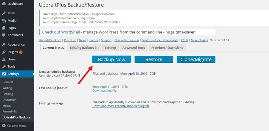 A Beginner’s Guide To Setting Up Automatic WordPress Backups - ProteusThemes