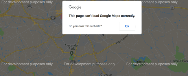 Google Maps Not Working ProteusThemes