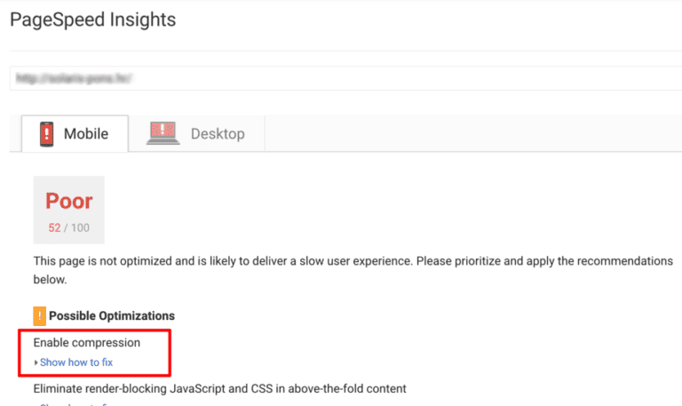 How To Enable Compression As Recommended By Pagespeed Insights For Wordpress Sites On Apache