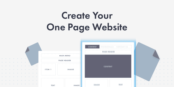 How to Create One Page Website With Any WordPress Theme - ProteusThemes