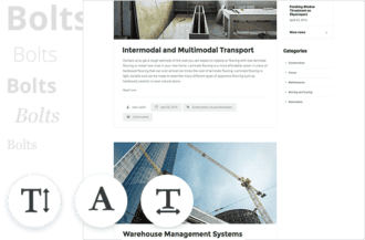 Bolts - ProteusThemes